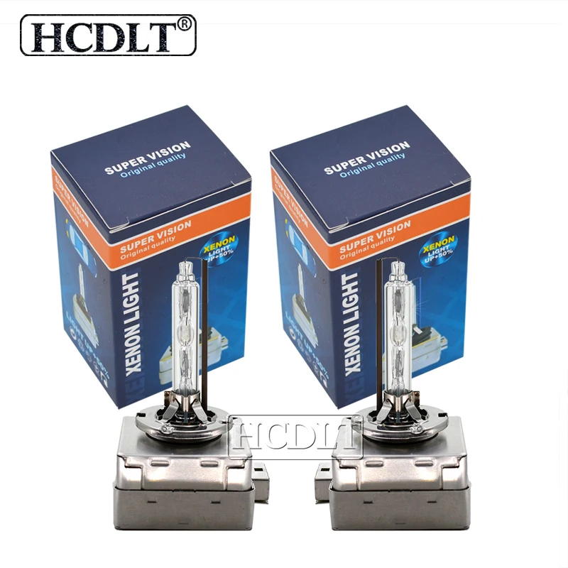 HCDLT 35W D1S D3S 크세논 전구, 55W D1S 6000K D3S 8000K 4300K 5000K HID 조명 램프, 아우디 BMW 포드 VW 벤츠용 자동차 ...