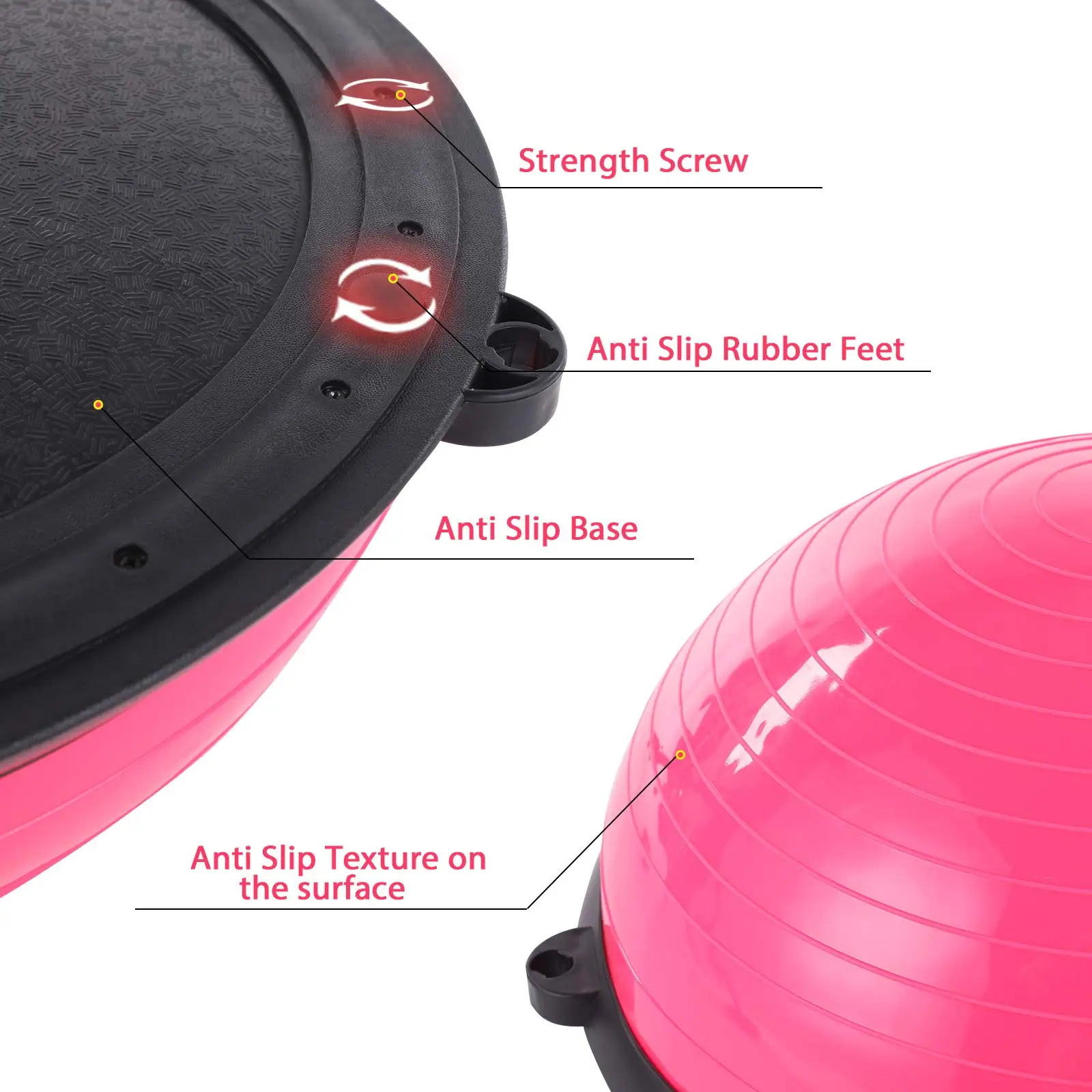 Half Moon Balance Ball
