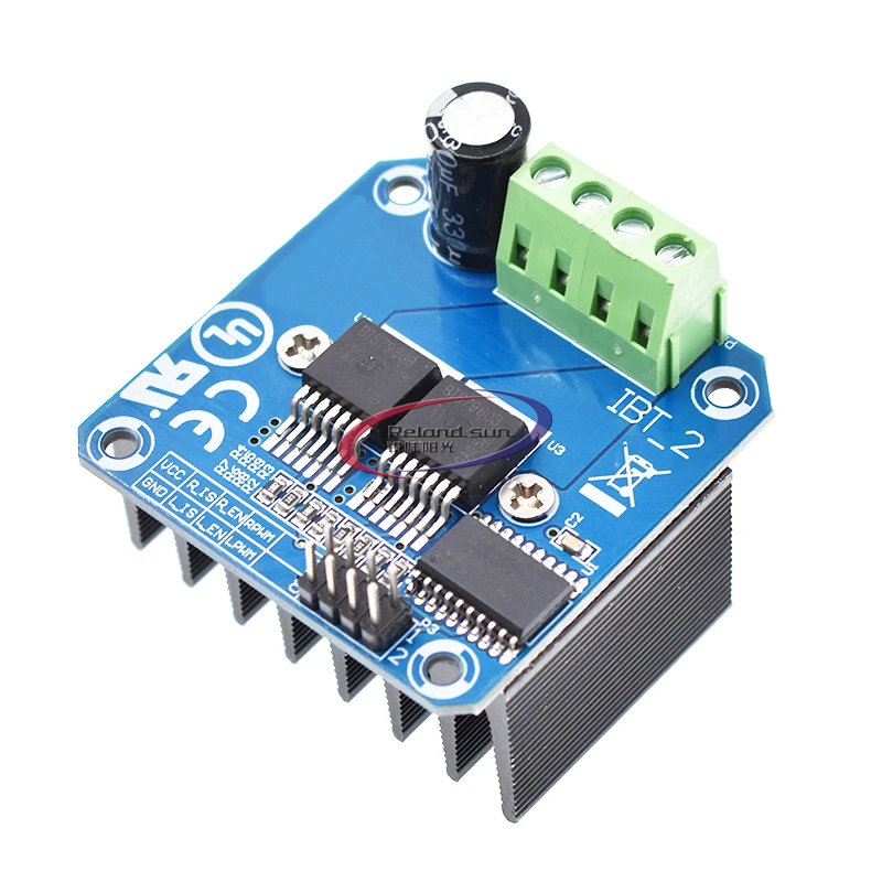 Drives & Starters Double BTS7960B DC Stepper Motor Driver H-Bridge PWM ...