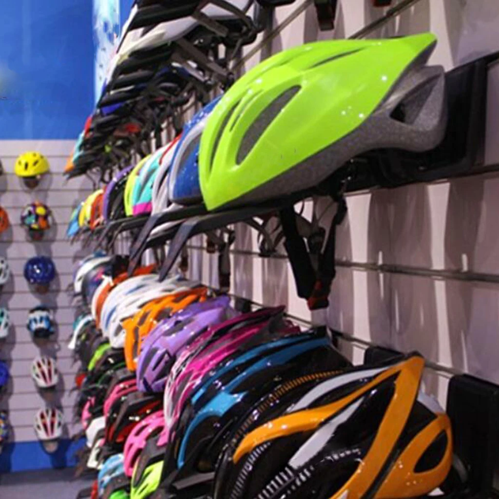 Bicycle-Helmet-Display-Rack-Wall-Mount-Hanger-for-Motorcycle-Bike ...