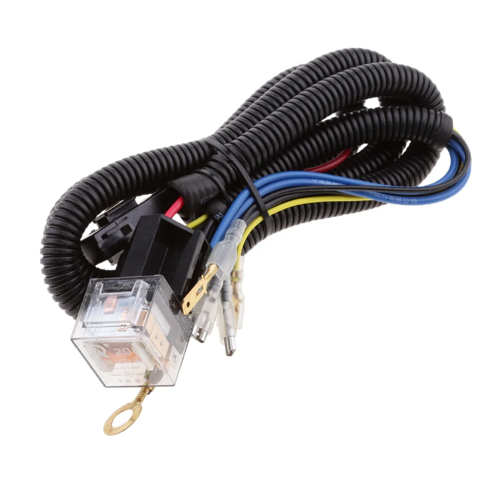 Auto Hood Grille Super Loud Compact Horn Speaker Harness Relay Kit 12V ...