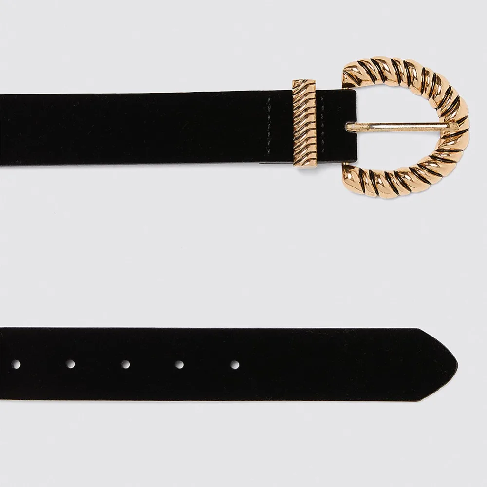 Miwens все Za пояса с кристаллами для женщин золото Макси навалом ...