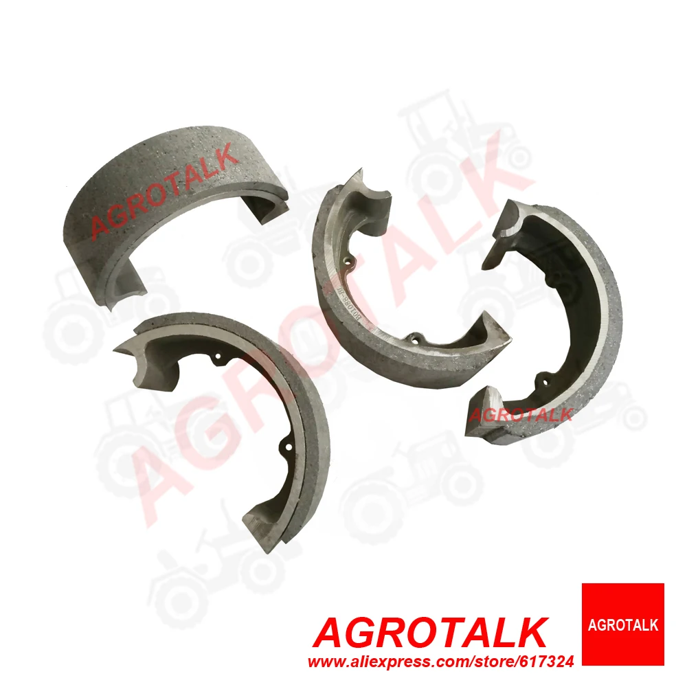 Set of brake shoes for Foton Lovol tractor FT250 / FT254 / TE254 , part ...