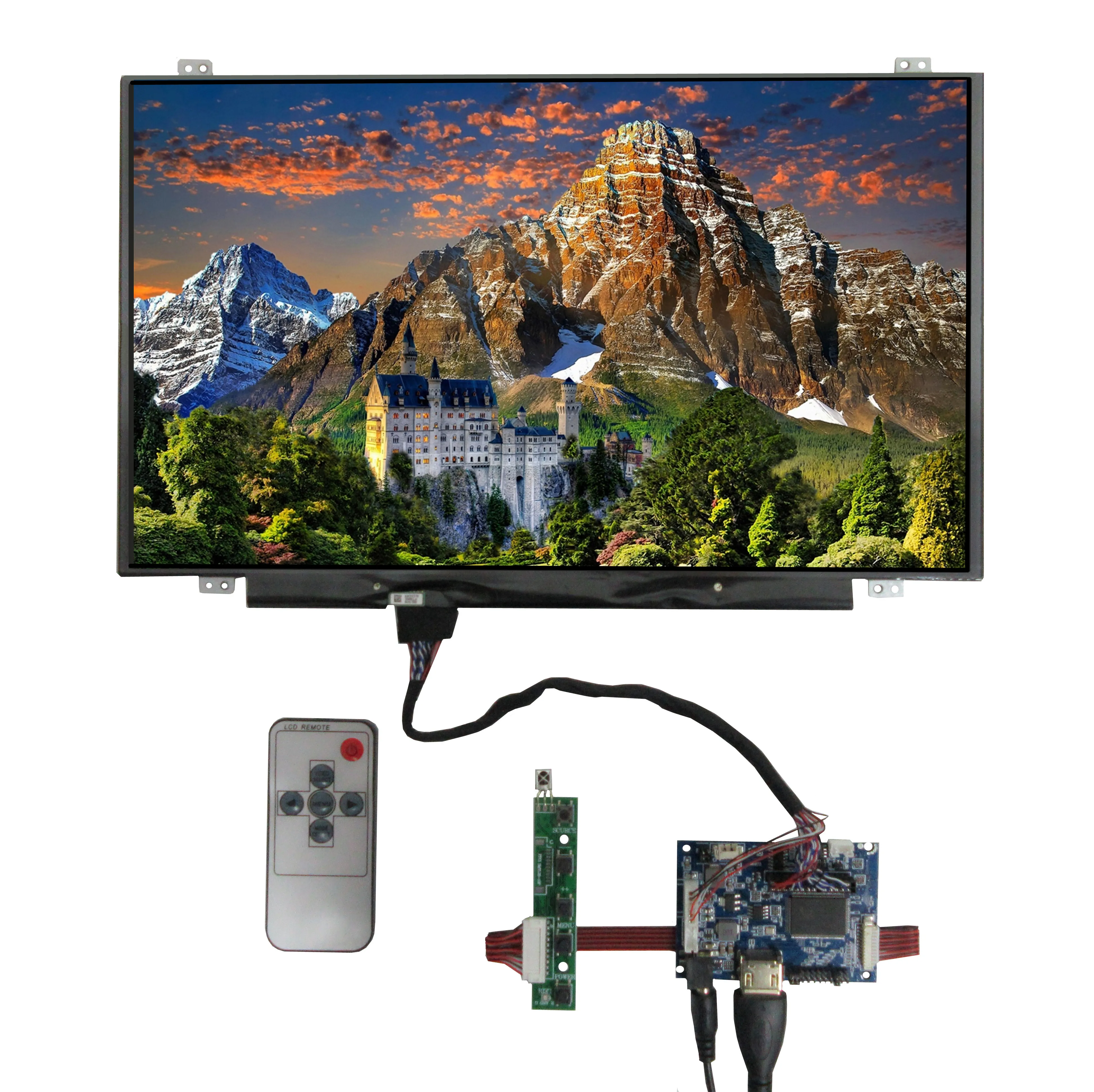 14-Inch-1600-900-Screen-Display-LCD-Monitor-Control-Driver-Board-HDMI ...
