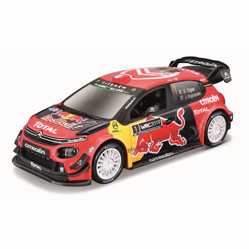 Bburago 1:32 Escala Citroen C3 Wrc 2019 Monte Carlo #1 Liga De Luxo ...