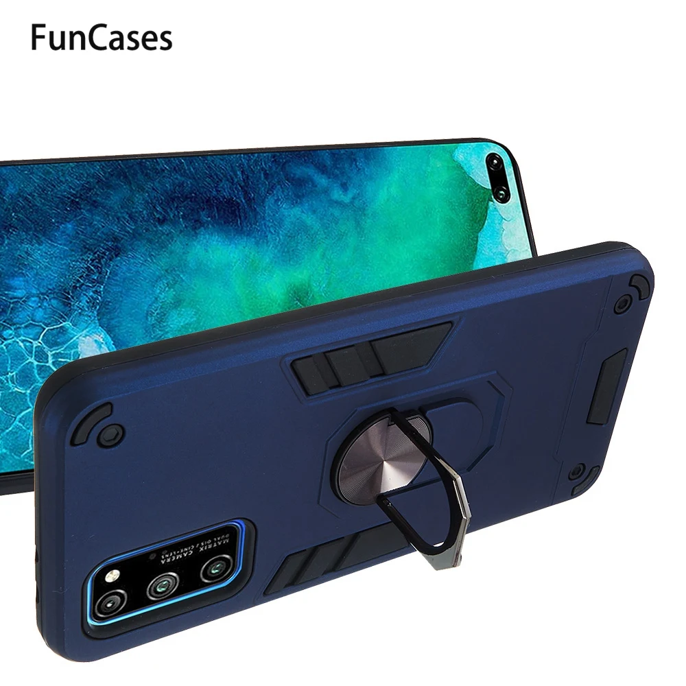 Manyetik halka mobil durumda Huawei dostum 20 Lite kapak Maimang 7 onur ...