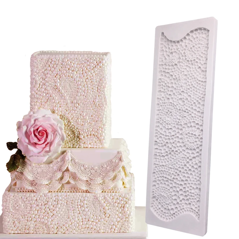 Pearls Silicone Mold Sugarcraft Chocolate Cupcake Baking Mold Fondant ...