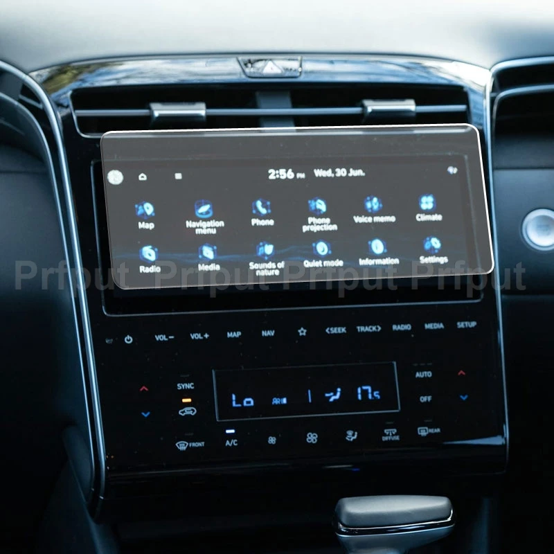 Tempered-glass-Screen-Protector-for-Hyundai-Tucson-Elite-2021-Car-Radio ...