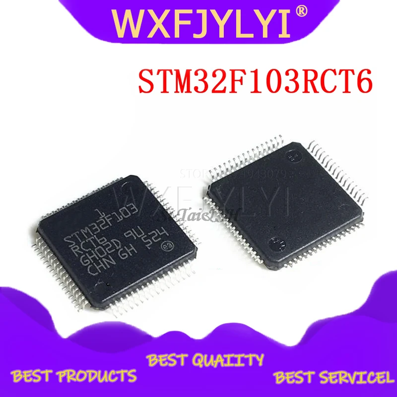 1pcs Stm32f103rct6 Stm32f103 The Patch 32-bit Microcontrollers Cortexm3 ...