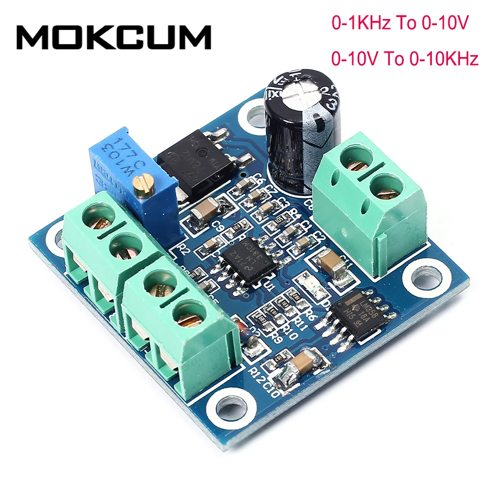 0 1KHz to 0 10V / 0 10V to 0 10KHz Voltage Frequency Converter Digital ...