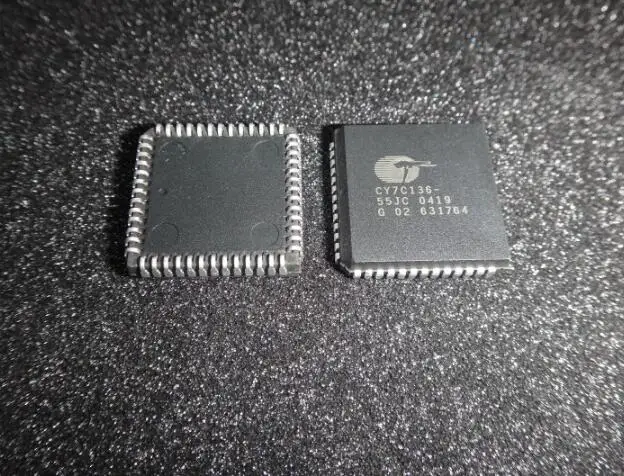 10 шт./лот CY7C136 CY7C136-55JC PLCC44
