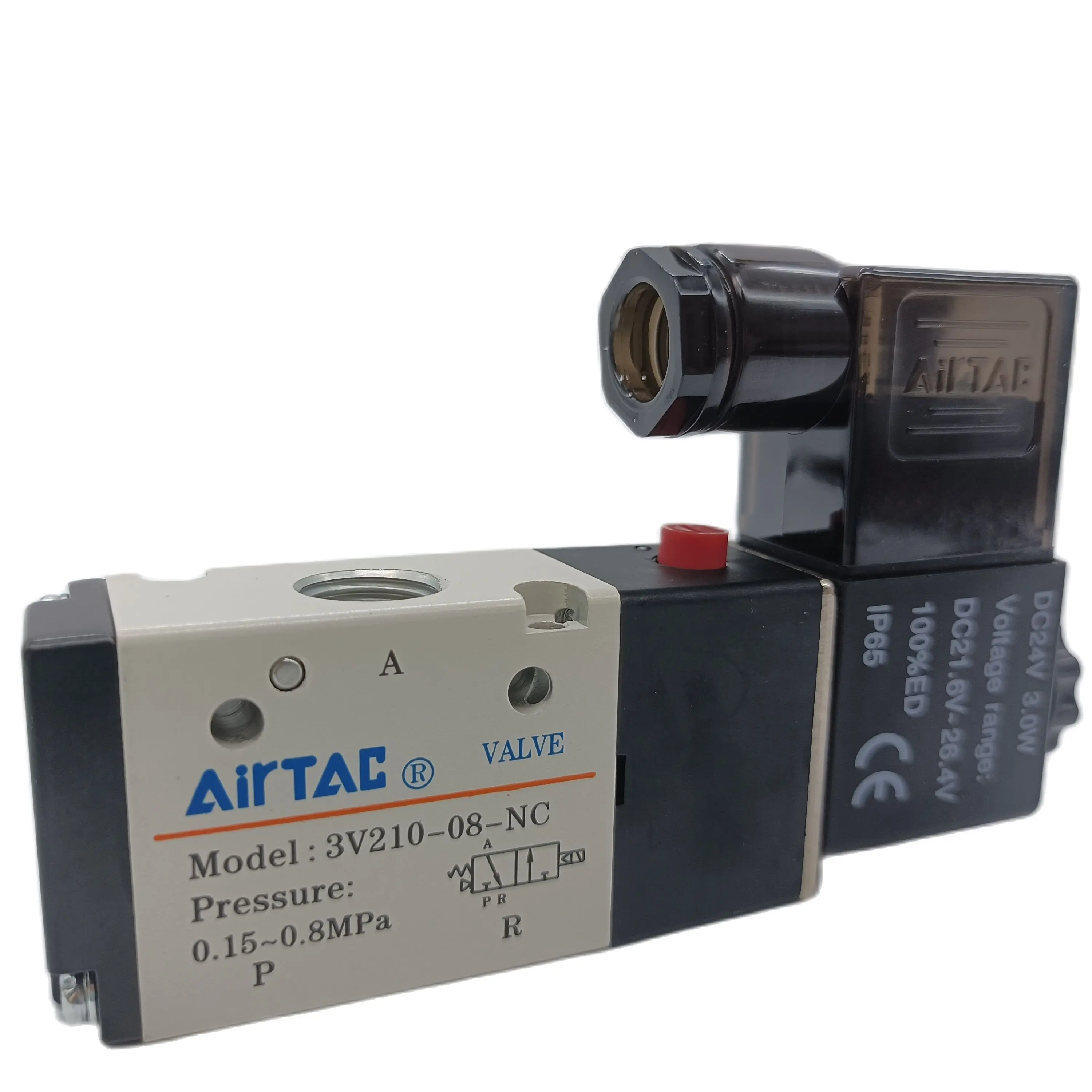 Original-Solenoid-Valve-3V210-08-NC-DC24V-3V21008NCB-AirTAC-Two ...