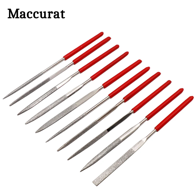 140mm-10PCS-Diamond-Mini-Needle-File-Set-Hand-Tools-for-Ceramic-Glass ...