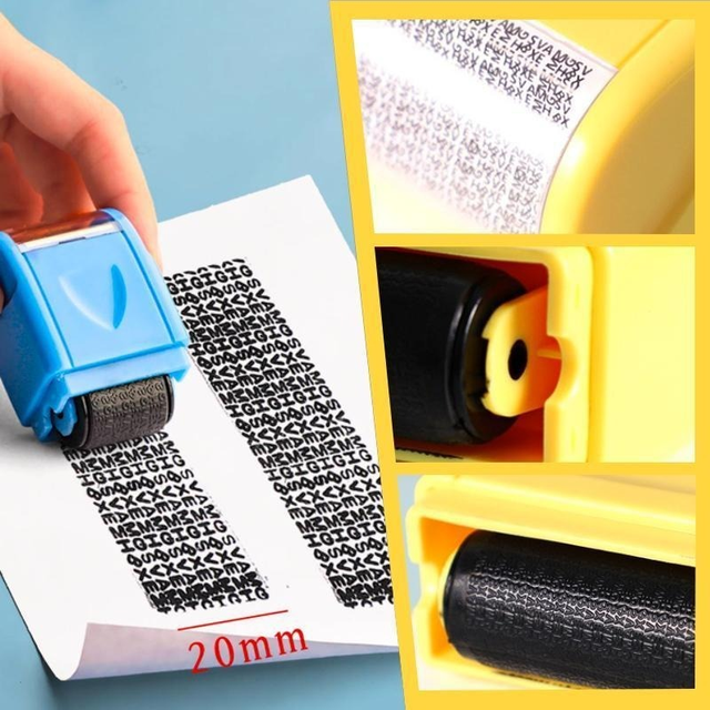Privacy Seal Roller Stamp | asghedom.com