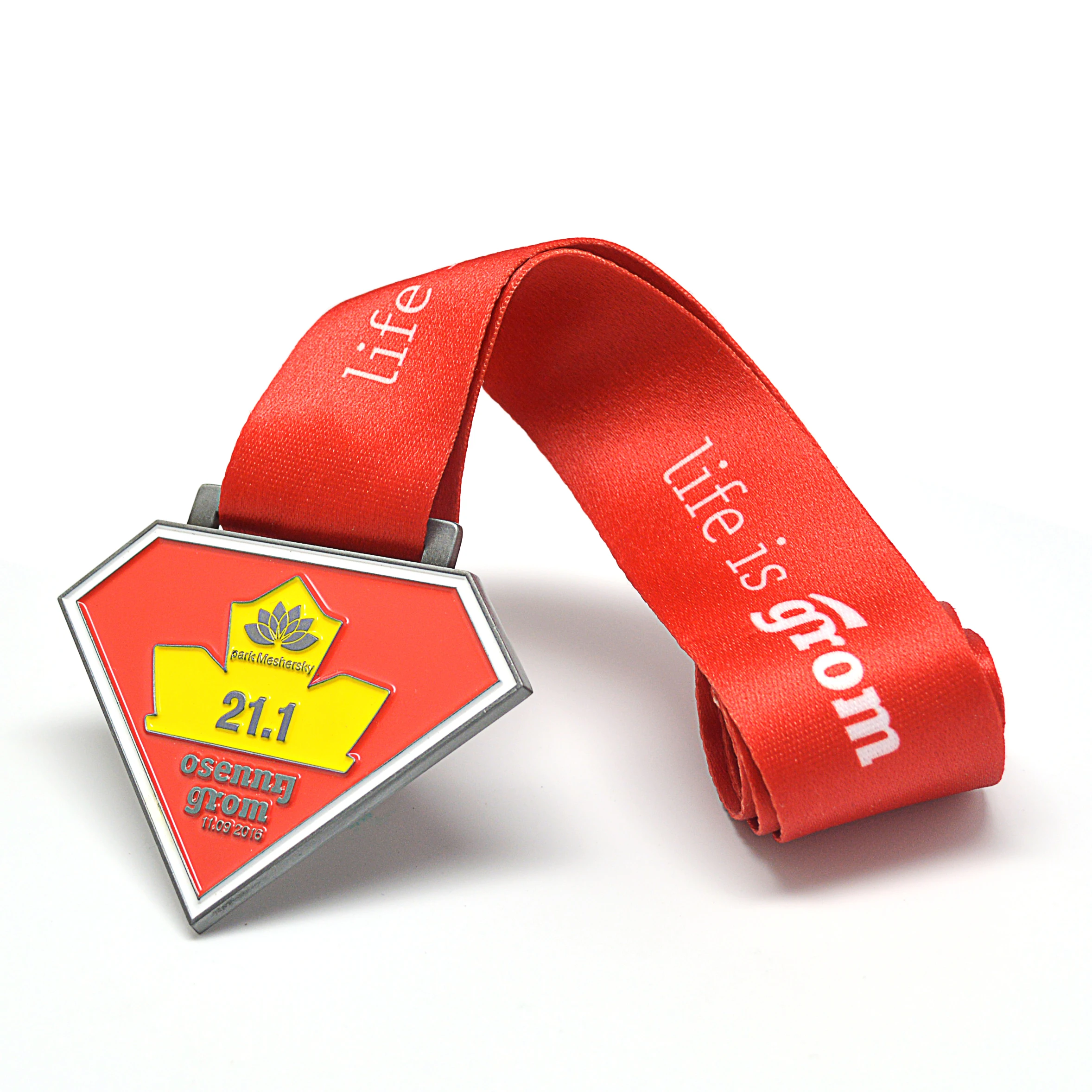 triangle shaped cheap metal medals for customized,custom medals and ...