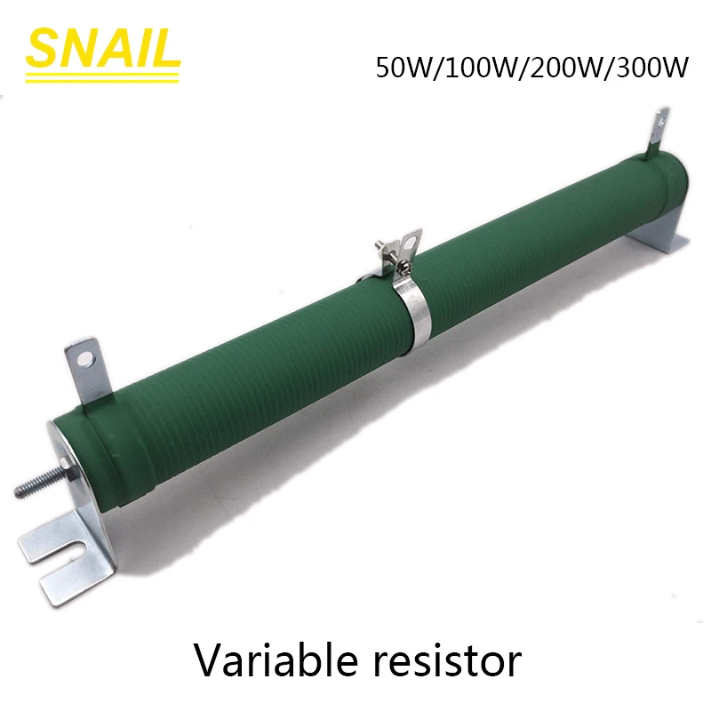 50w 100w 200w 300w Variable Resistor,potentiometer,porcelain Tube ...