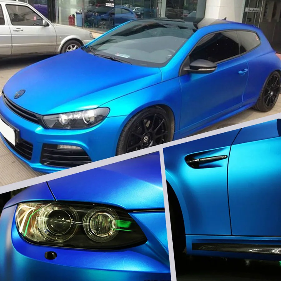 5M-x-1-52M-Matt-Ice-Blue-Matte-Stain-Motorcycle-Car-Roof-Hood-Vinyl ...
