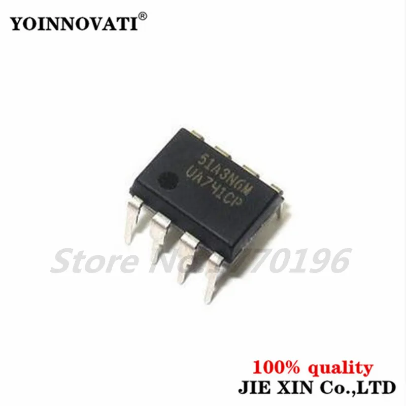 20pcs Dip8 Ic Ua741cn Ua741cp Ua741 Op Amp Lm741 741 Best Quality - Integrated Circuits - AliExpress