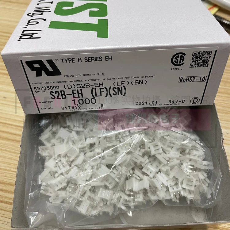 JST S2B EH， S2B PH K S100% new parts with CONN HEADER VERT 2POS|Mobile ...