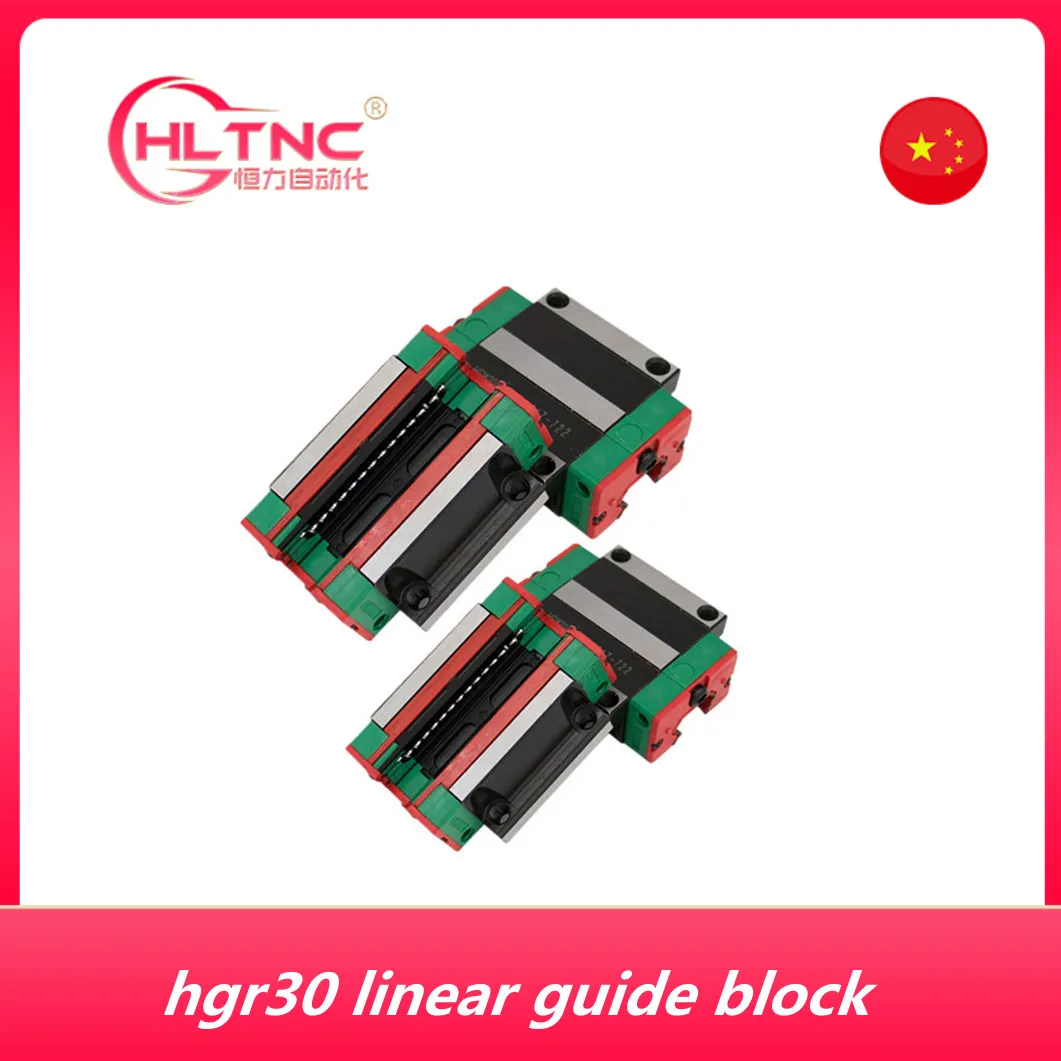 4PCS/lot HGW30CC/HGW30HC flang slider block match use HGR30 linear guide for linear rail CNC diy ...