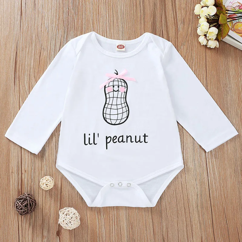 Fashion Baby Girls Clothing Spring Baby Rompers Long Sleeve Infant ...