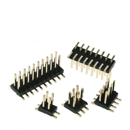 10Pcs 2.54mm /2.0mm /1.27mm Pitch SMD SMT Double Row Male PIN Header 2*2/3/4/5/6/7/8/10/12/20/40 ...
