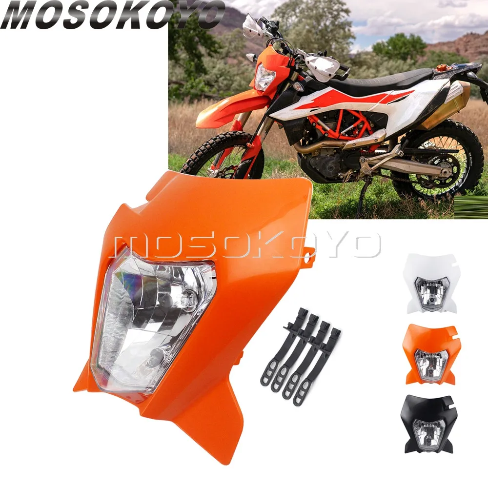 Dirt-Racing-Bike-Headlight-12v-35w-Supermoto-E-mark-Universal-Head-Lamp ...