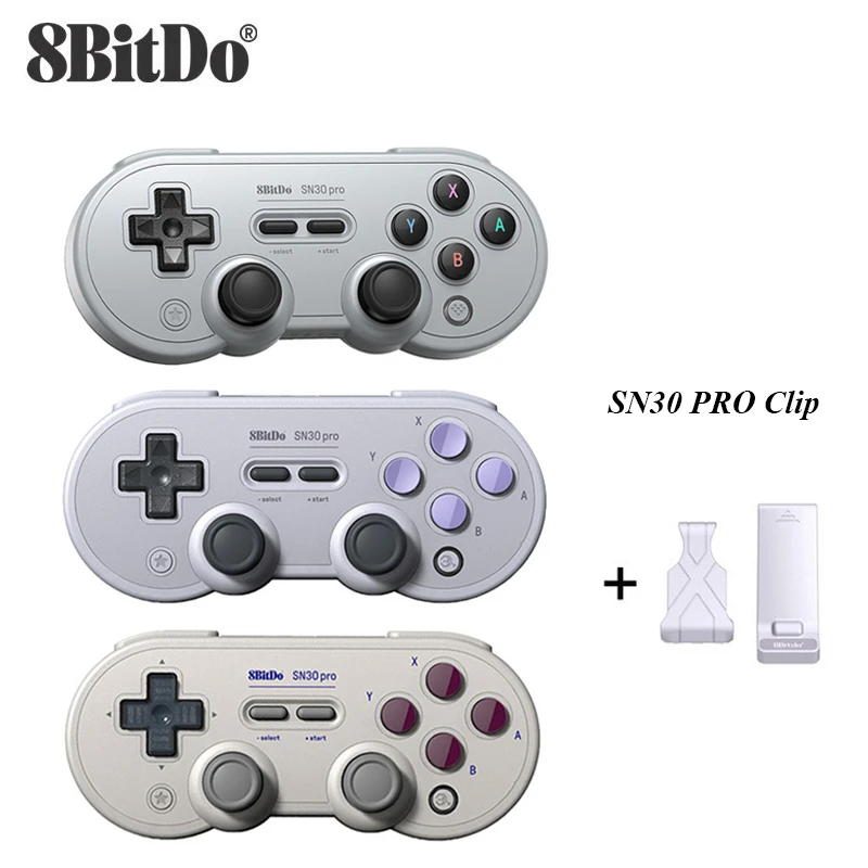 8bitdo Sn30 Pro Sf30 Pro Bluetooth Wireless Gaming Controller For ...