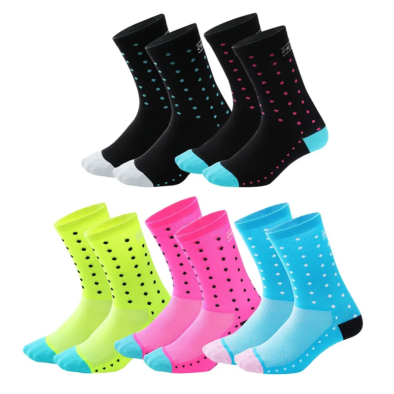 3-pairs-Professional-Cycling-socks-Nylon-Breathable-Sports-Socks-for ...