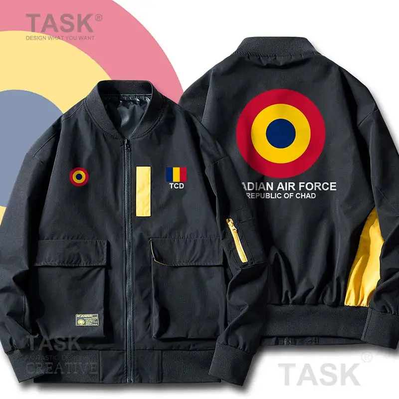 กองทัพทหารแจ็คเก็ต Air Force Chad TCD TD ชาด TChad Jaket Baseball ...