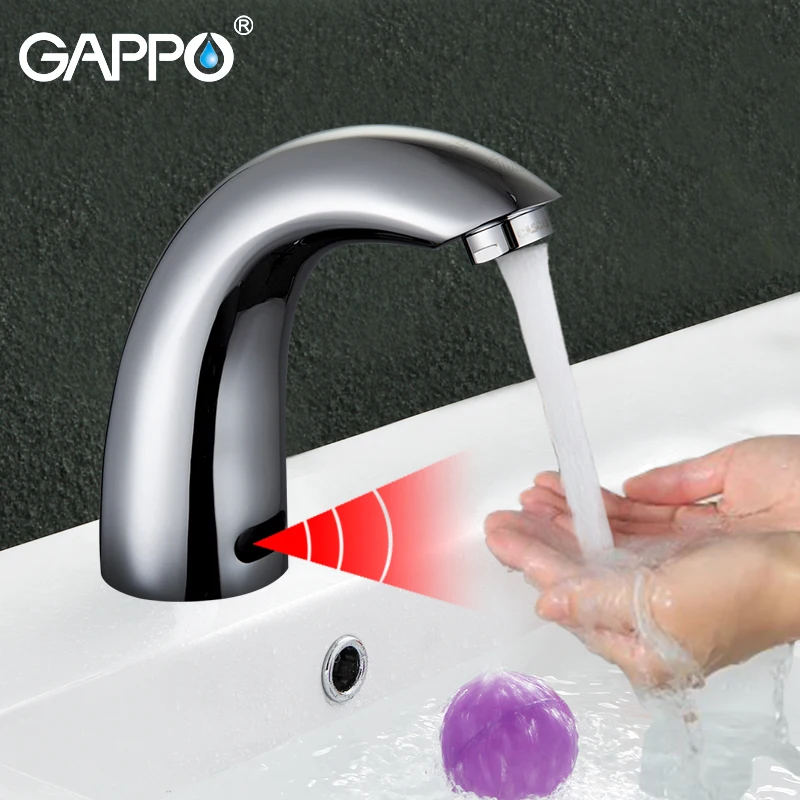 Gappo Bathroom Sensitive Basin Faucet Torneira Water Mixer Basin Sensor ...