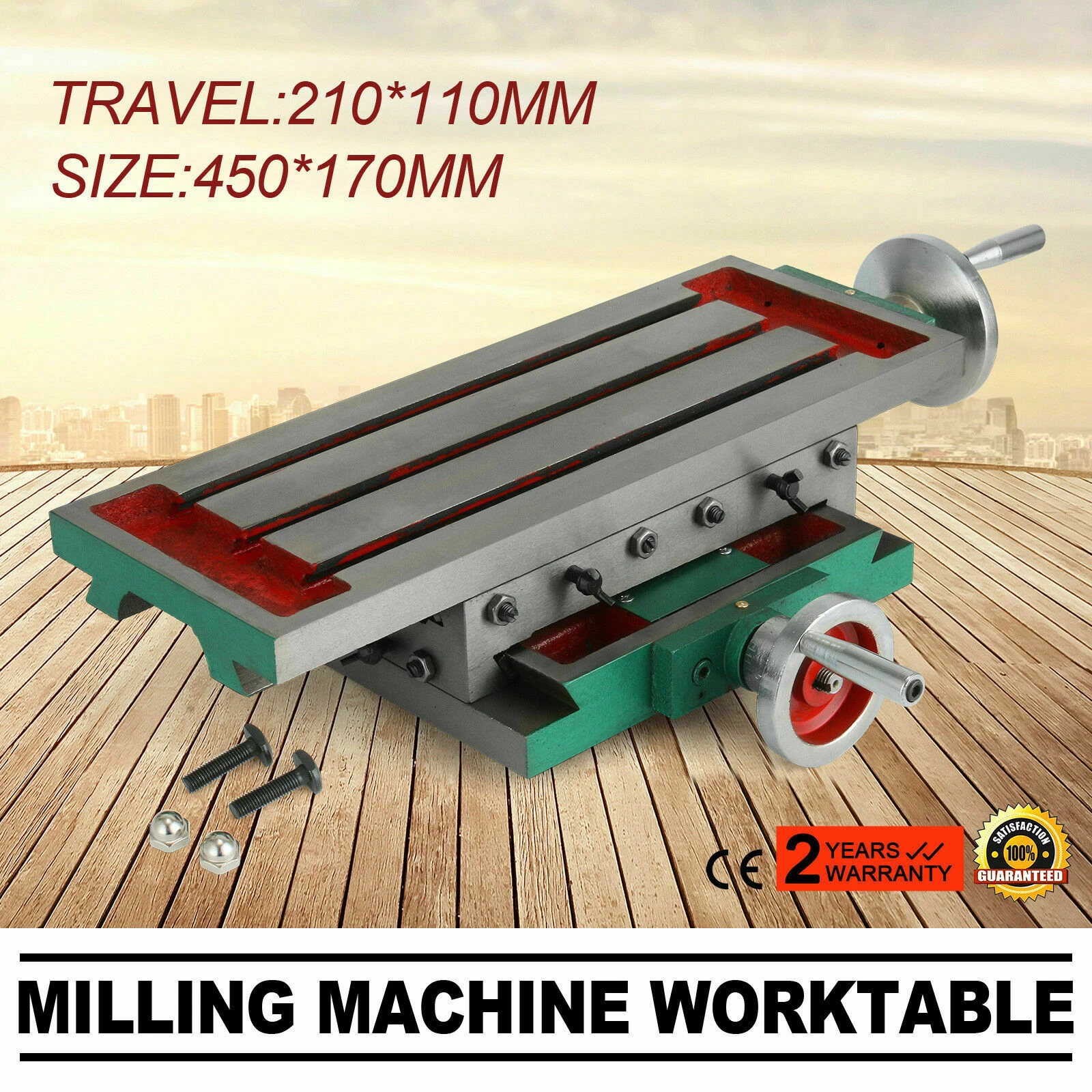 Worktable Cross Milling Machine Compound 2 Axis 4 Ways Working Table ...