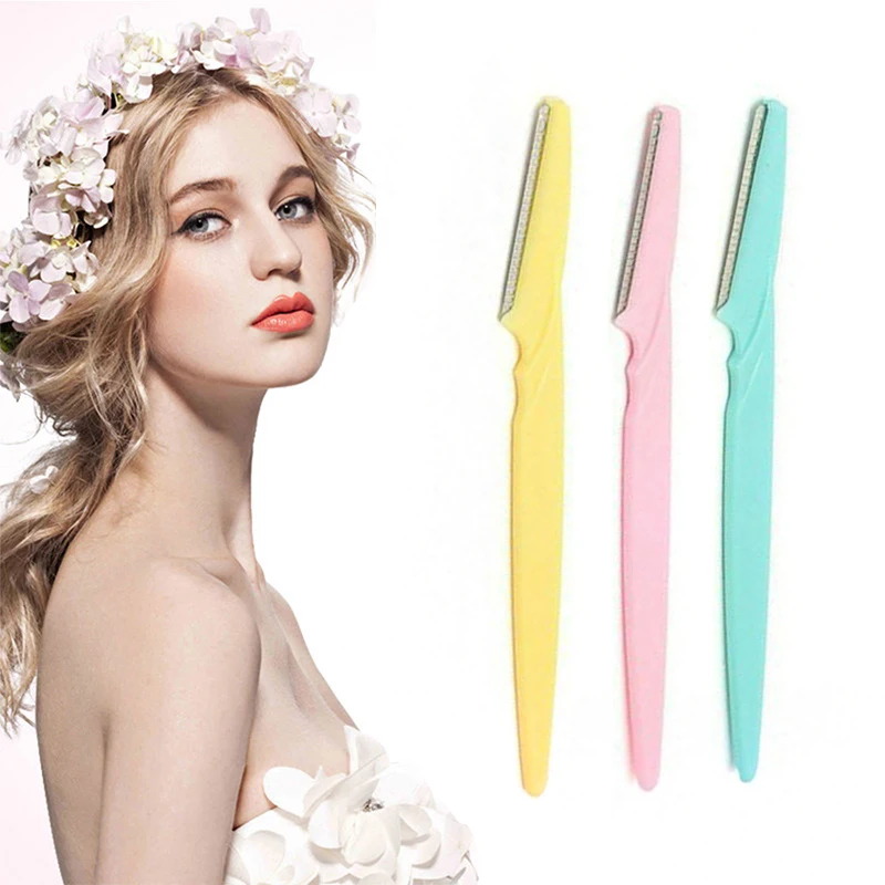1/3 Pcs/set Eyebrow Razor Eyebrow Trimmer Hair Remover Set Women Face ...