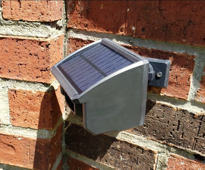 Motion Detector Alarm HTZSAFE Solar Driveway Alarm - 1/2 Mile Wireless ...