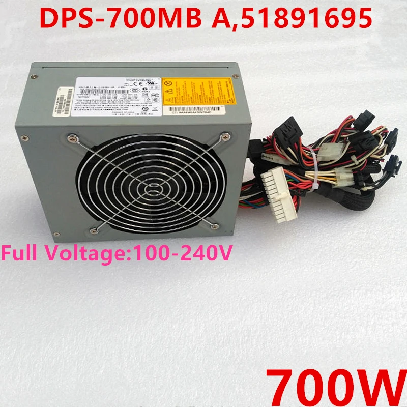 Original PSU For Delta 700W Switching Power Supply DPS-700MB A 51891695 ...