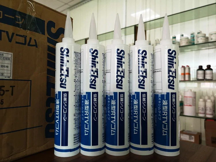 1PCS Japan Shin Etsu KE 445 B T R W Sealant Electric Heating Tube Waterproof Coating Silicone ...