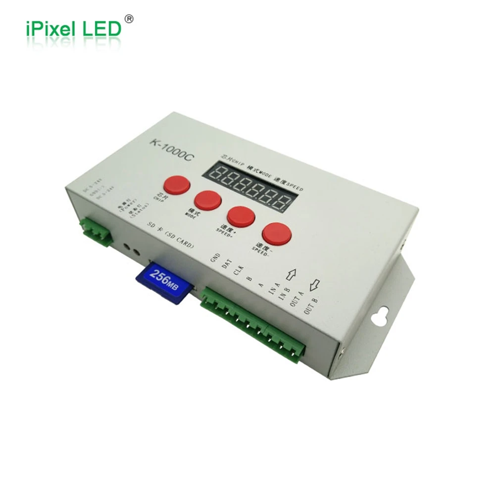 K1000C LED Lights Controller With SD Card Control And Lededit Software ...