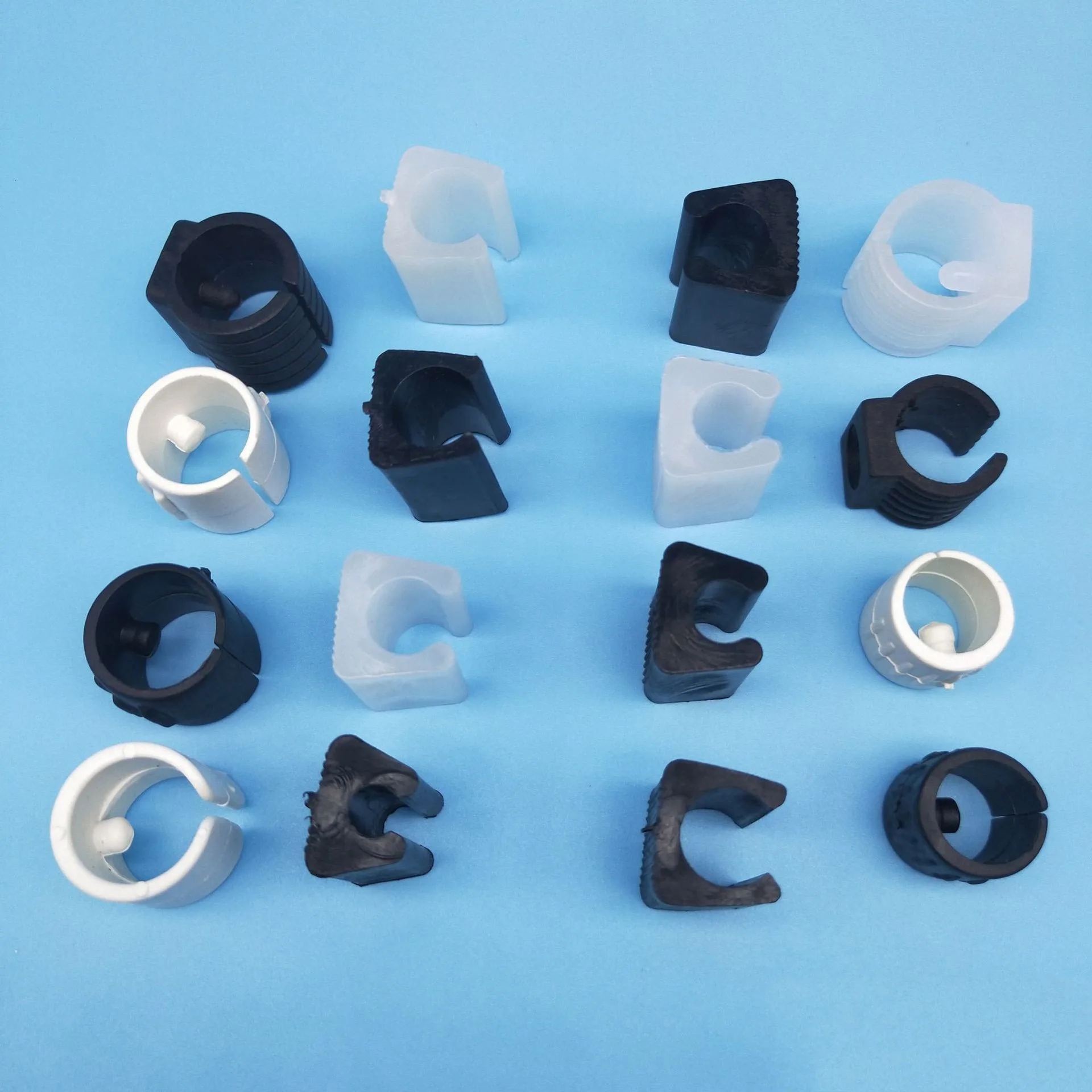 Piedini per sedie in plastica antiscivolo morsetto per tubi a U Home ...