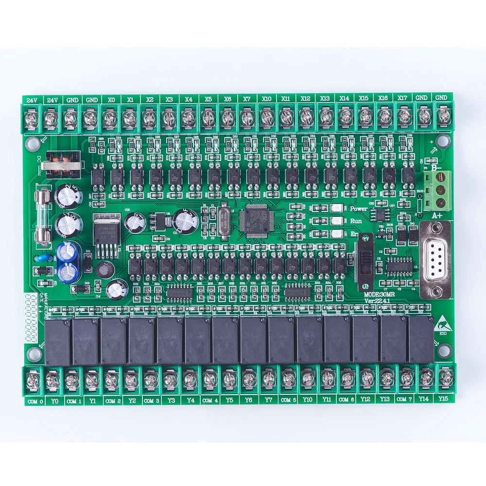 Plc Programmable Logic Controller Single Board Plc Fx2n 30mr Online ...
