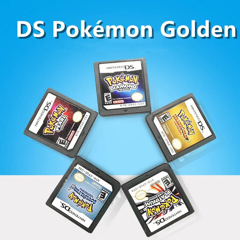 Pok mon DS Game Cartridge Console Card Mari old Series English Language for Nintendo DS 3DS 2DS ...
