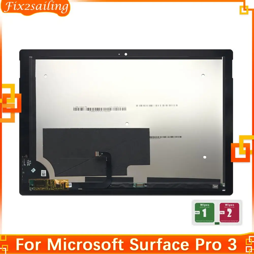 Tela Lcd Com Display Touch Screen, Para Microsoft Surface Pro 3 (1631), Tom12h20 V1.1, Touch ...