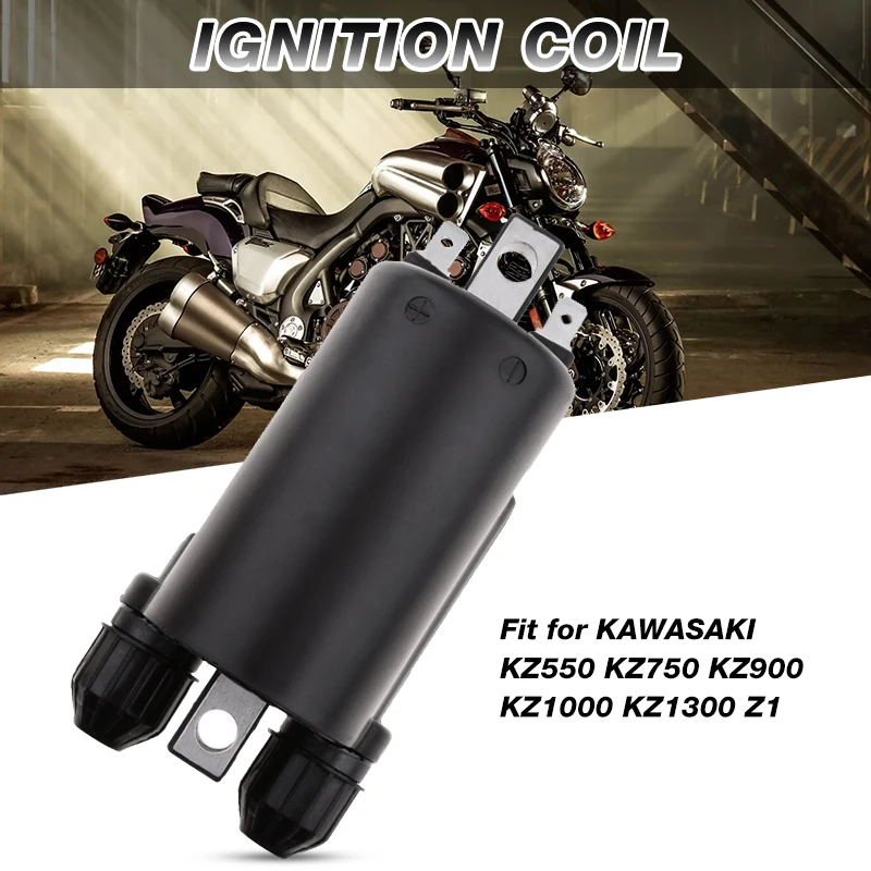 1 Pcs Motorcycle Ignition Coil For Kawasaki KZ550 KZ750 KZ900 KZ1000 ...