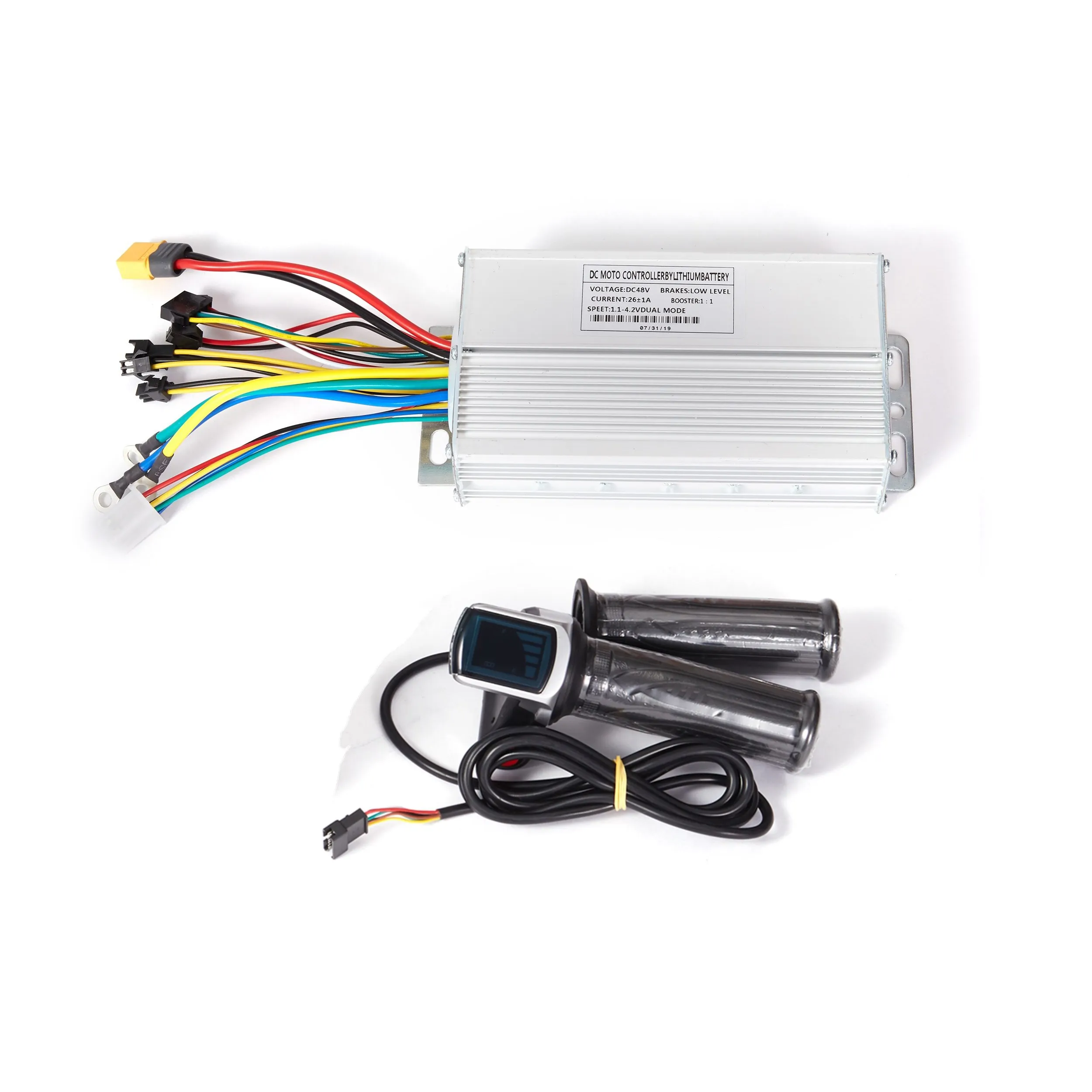 CSC 6/12/15 Mosfet Ebike Controller and Throttle with LED Display ...