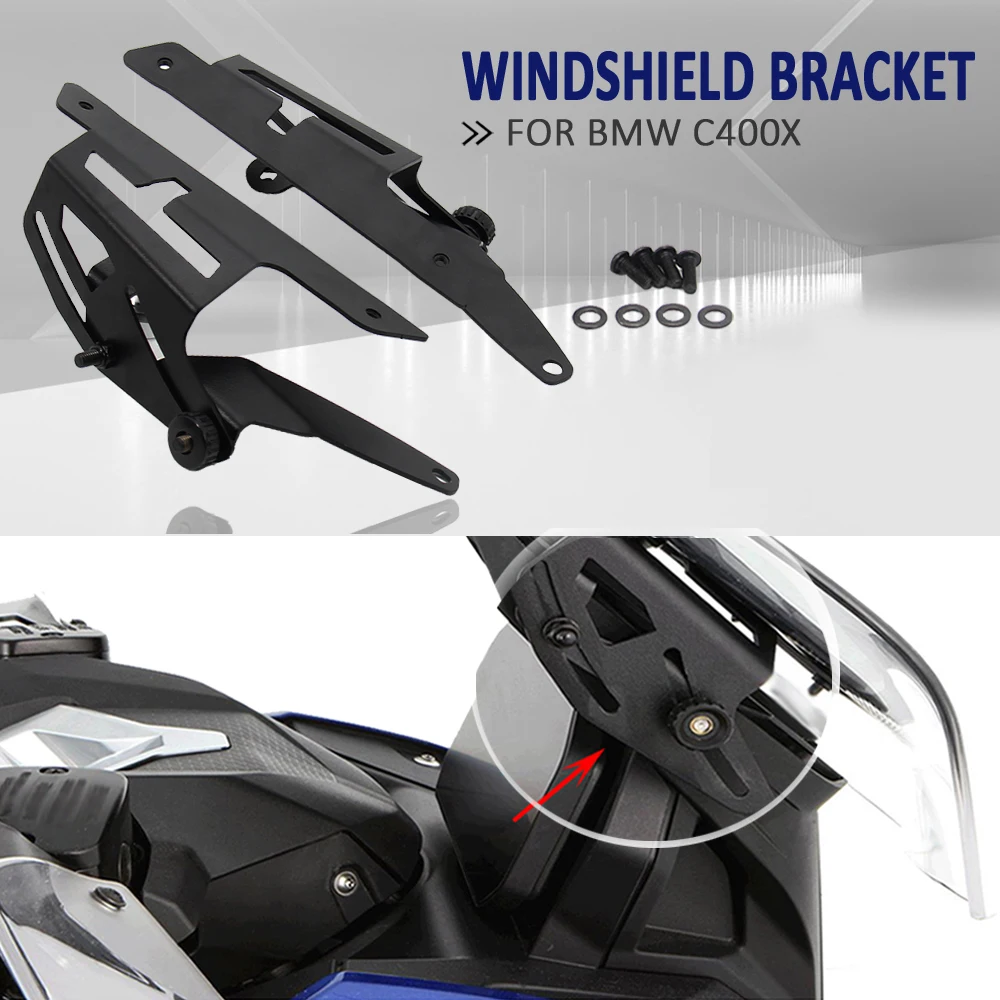 Motorcycle Windscreen Bracket | Bmw Windscreen Bracket | Bmw C400x ...