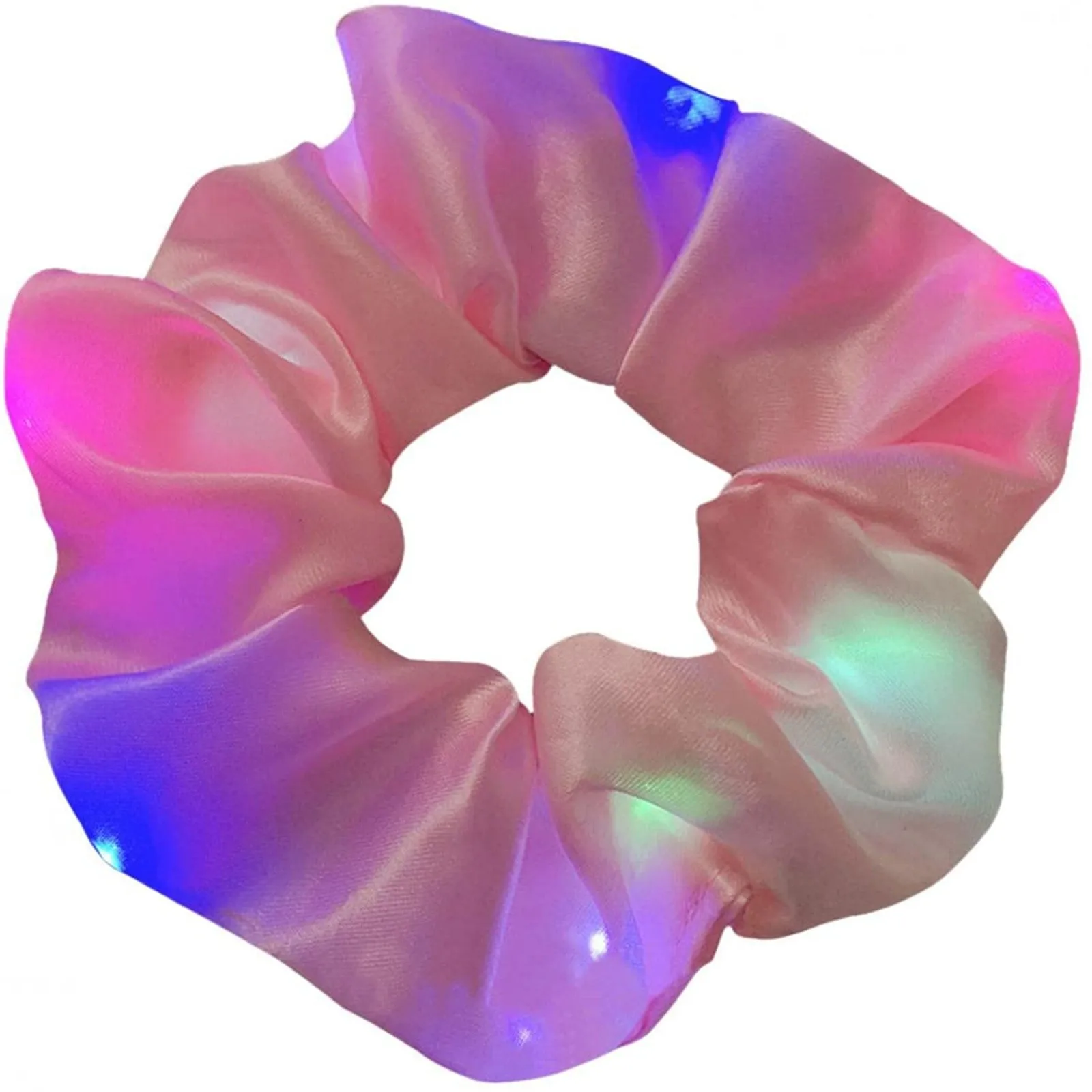 LED-Luminous-Hair-Bands-Scrunchies-Women-Girls-Headwear-Hair-Rope ...