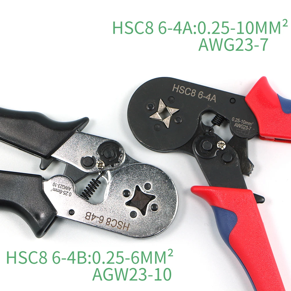 PINCE DE SERRAGE,360PCS SHSC8 6-4 BOX--Pince à sertir HSC8 6 4 0.25 10 mm2 23 10awg, connecteur ...