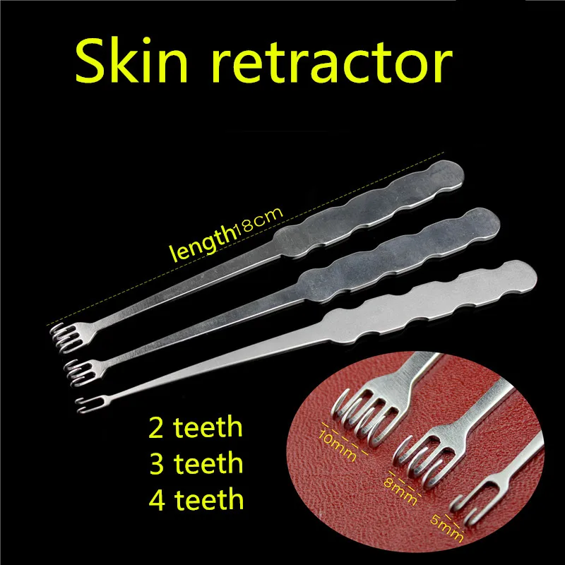 Hand Foot Surgery Orthopedic Instrument Medical Skin Retractor 2 3 4 ...