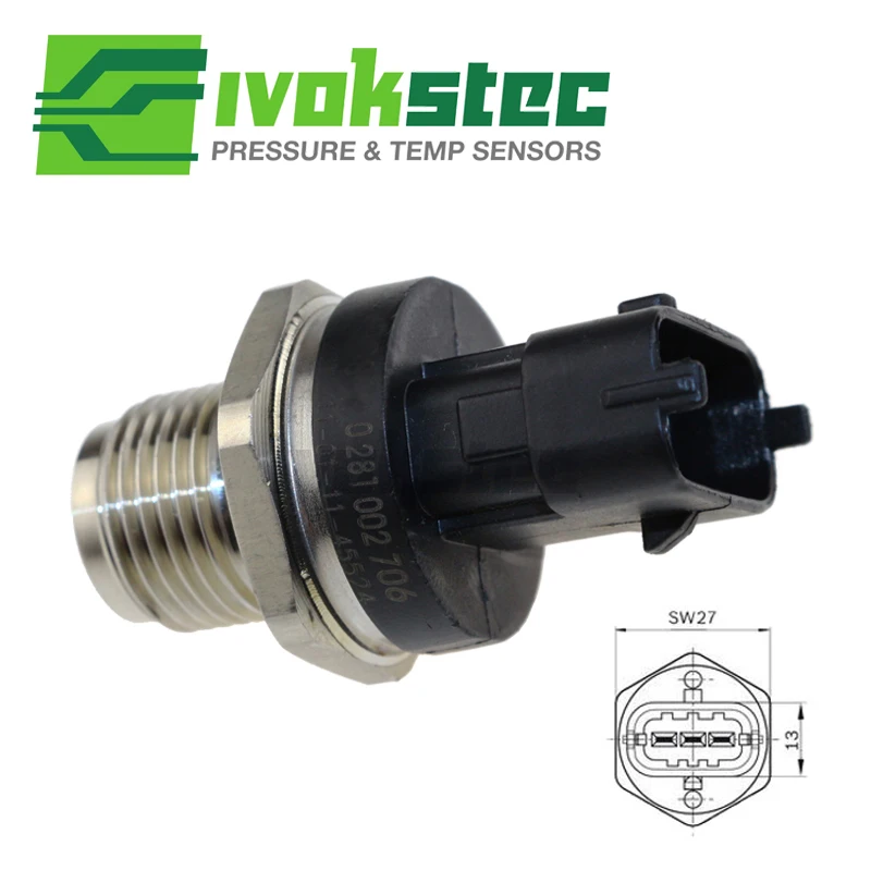 New-Common-Rail-Pressure-Sensor-For-CUMMINS-ISF-2-8-3-8-Diesel-3974092 ...