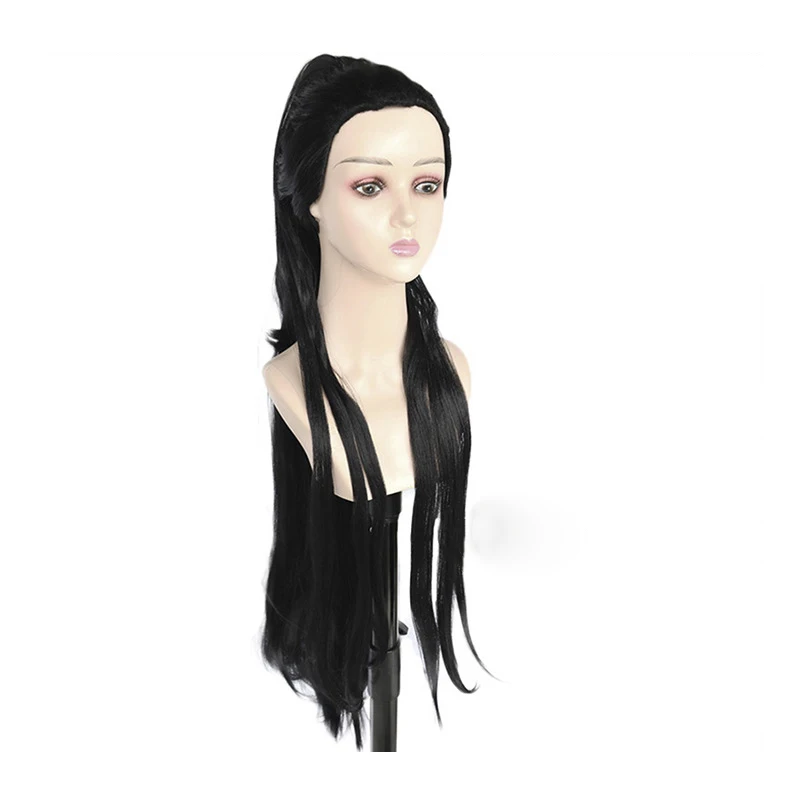 Anime Demon Slayer Kimetsu No Yaiba Daki Long Ponytail Cosplay Wig ...