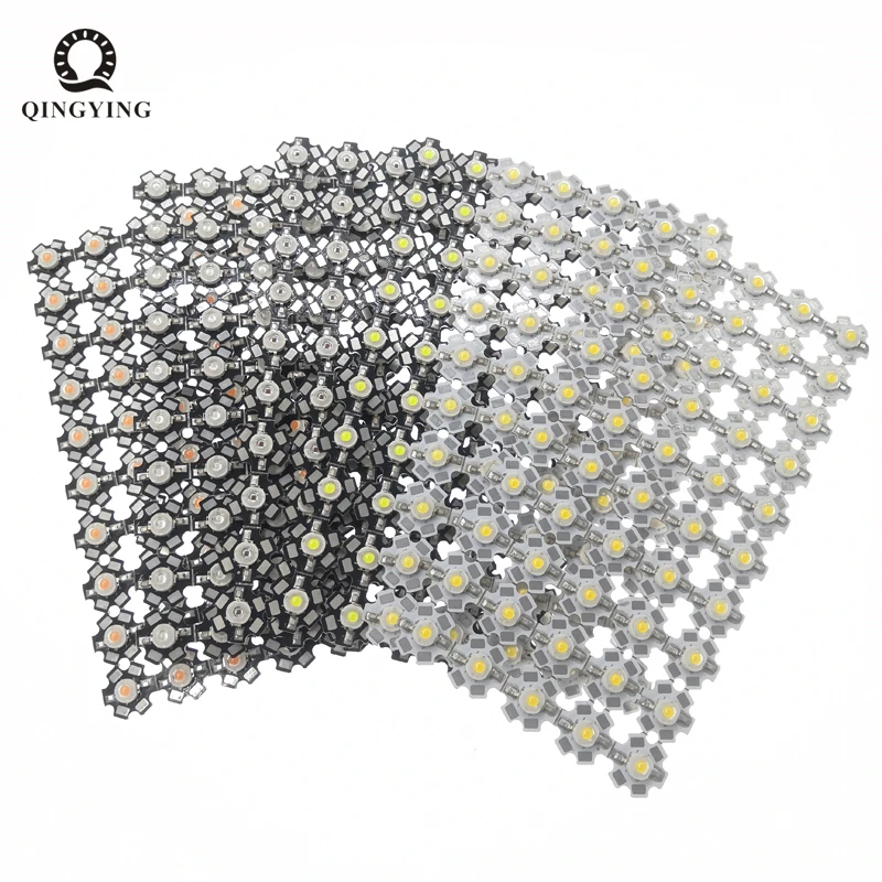 Wholesale-25pcs-100pcs-1W-3W-High-Power-LED-Diodes-Warm-Cold-White ...